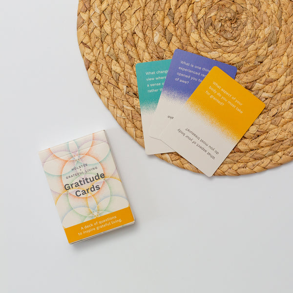 Gratitude Cards | A gratitude card deck of questions and examples to ...