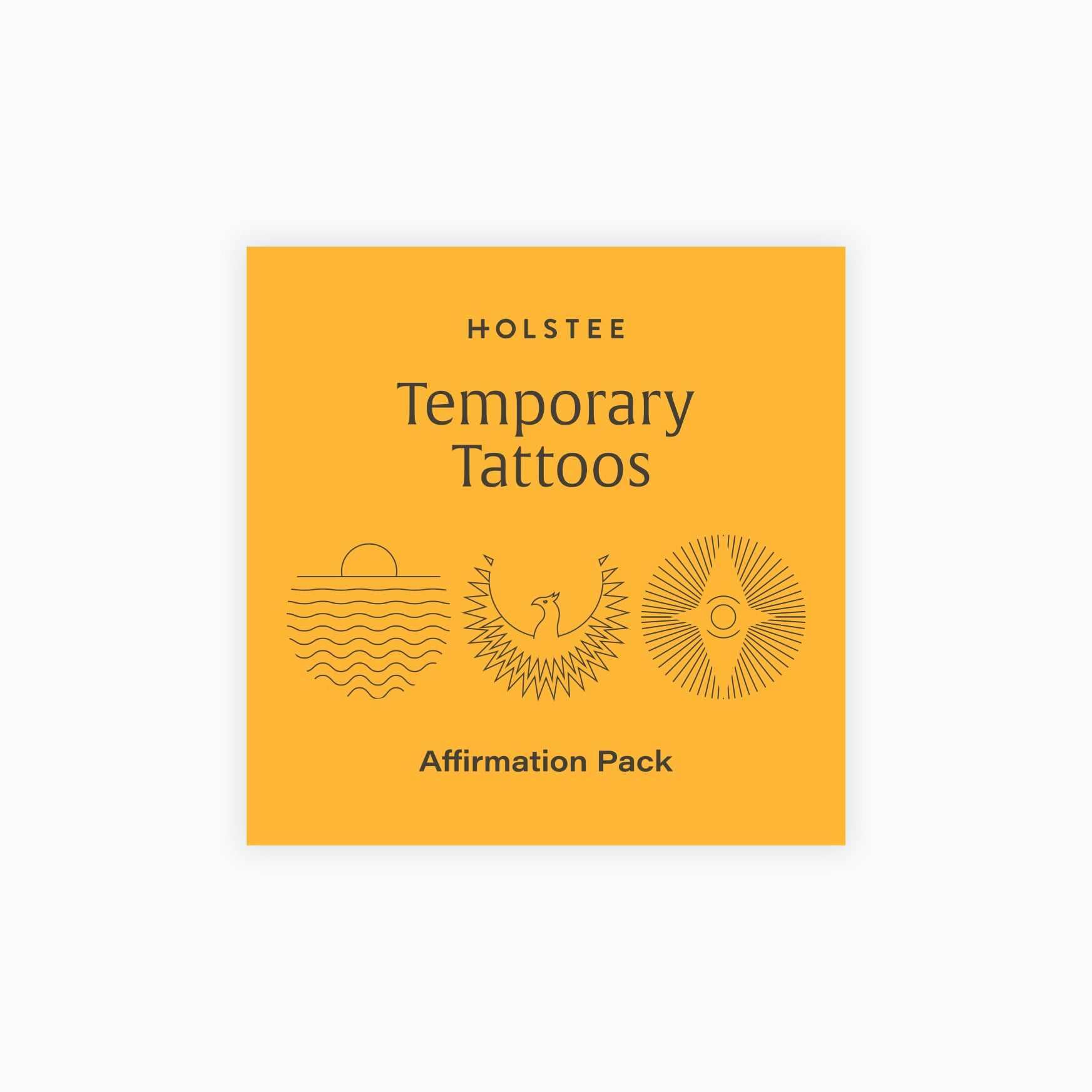 Holstee Affirmation Temporary Tattoos | Holstee