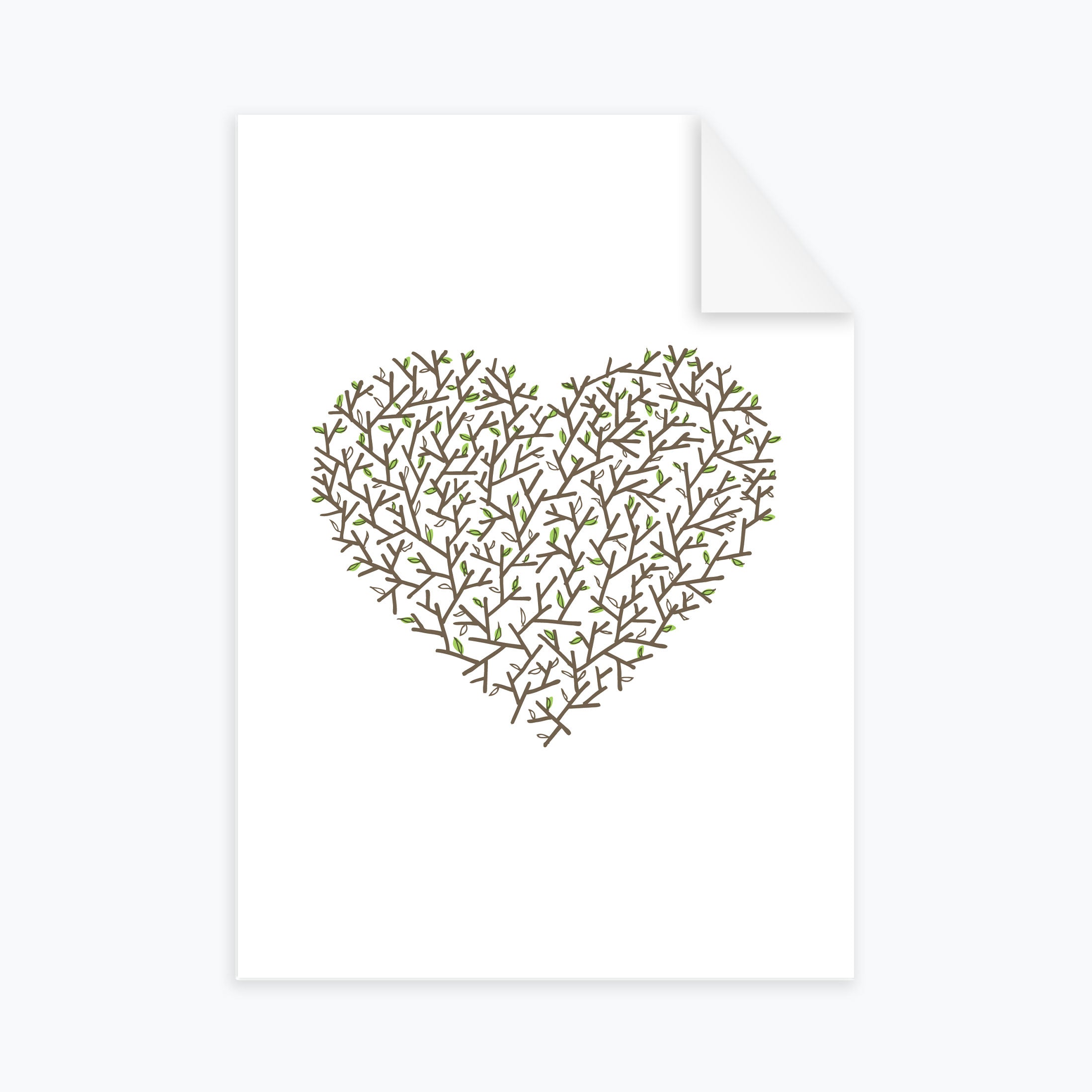 Heart Branch (5x7) – Holstee