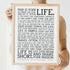 The Holstee Manifesto Original Letterpress Poster 12"x16"
