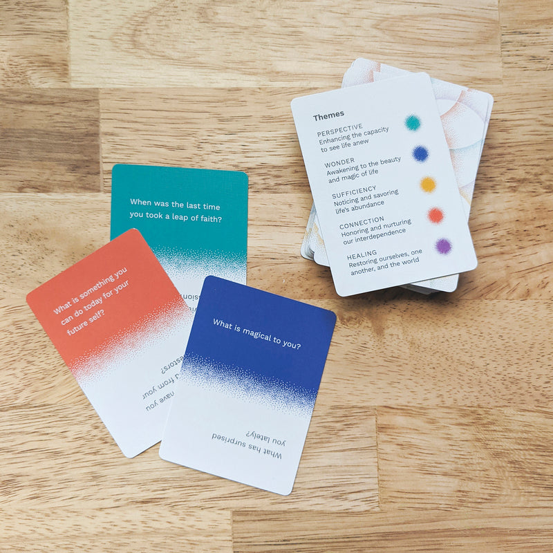 Gratitude Cards | A gratitude card deck of questions and examples to inspire grateful living ...