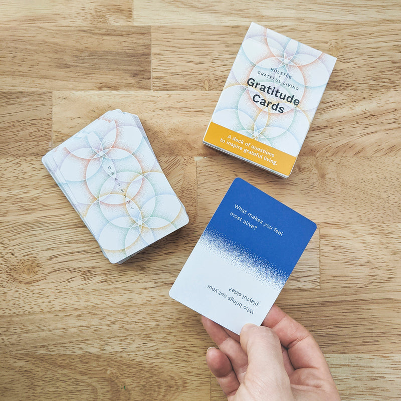Gratitude Cards | A gratitude card deck of questions and examples to ...