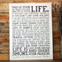 The Holstee Manifesto Original Letterpress Poster 12"x16"
